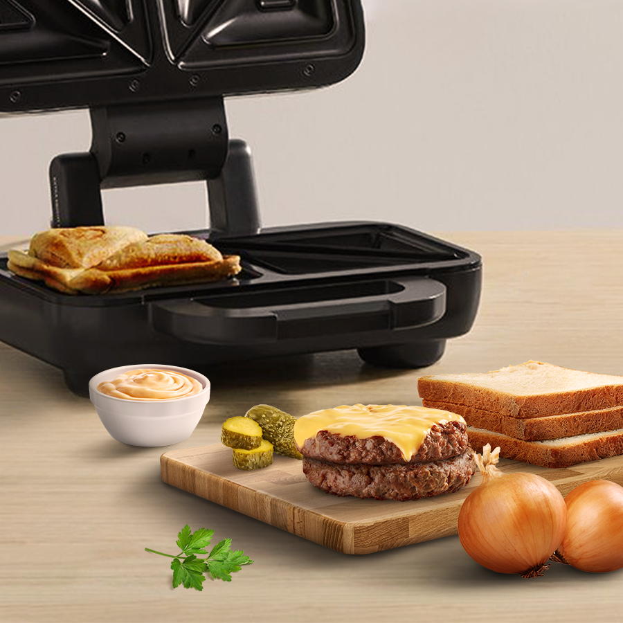 Turbo Crunch Toastie Maker For 2 - Faster Toasties | Sunbeam