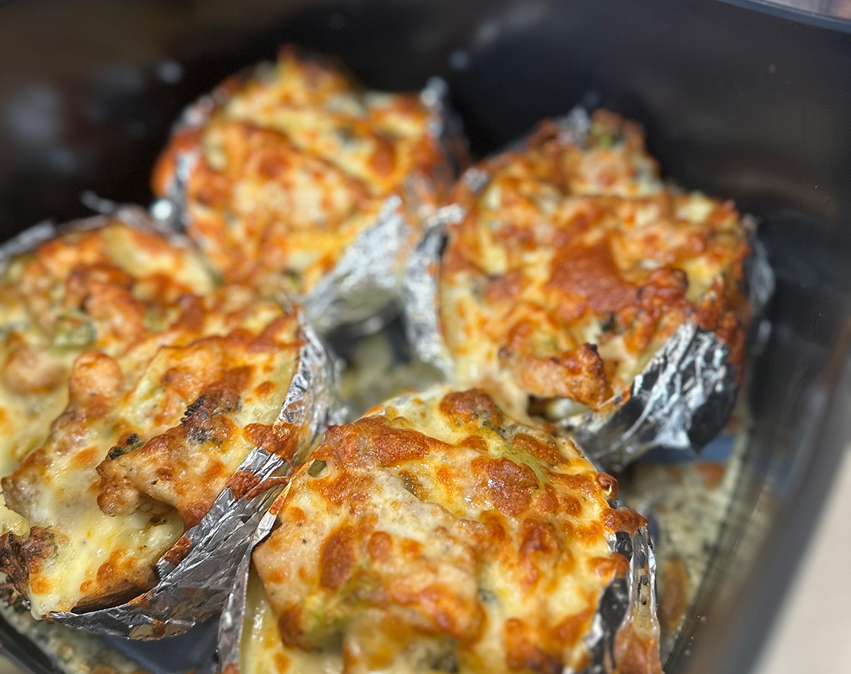 Steph's Loaded Potatoes | Recipes | Sunbeam